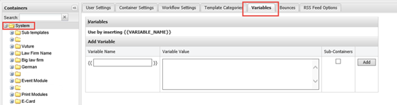 Managing And Using Variables Including Global Variables Container Variables System Variables 