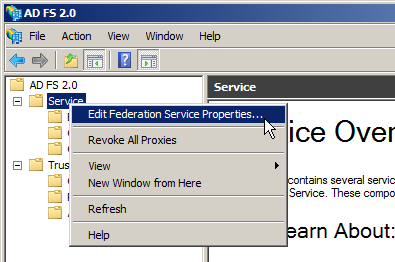 How to configure SSO with Microsoft Active Directory Federation Services 2.0 (ADFS 2.0) Identity ...
