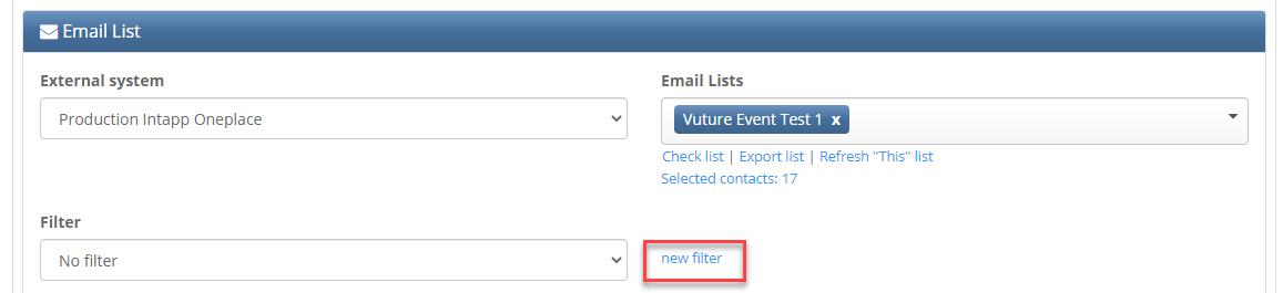 Using Intapp OnePlace to create and send an email